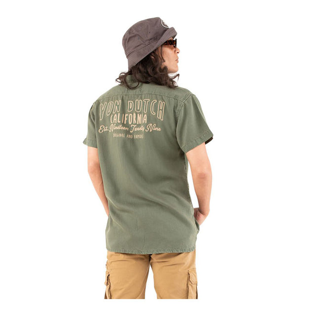 Von Dutch Smile shirt green – Fat Tony's Lifestyle